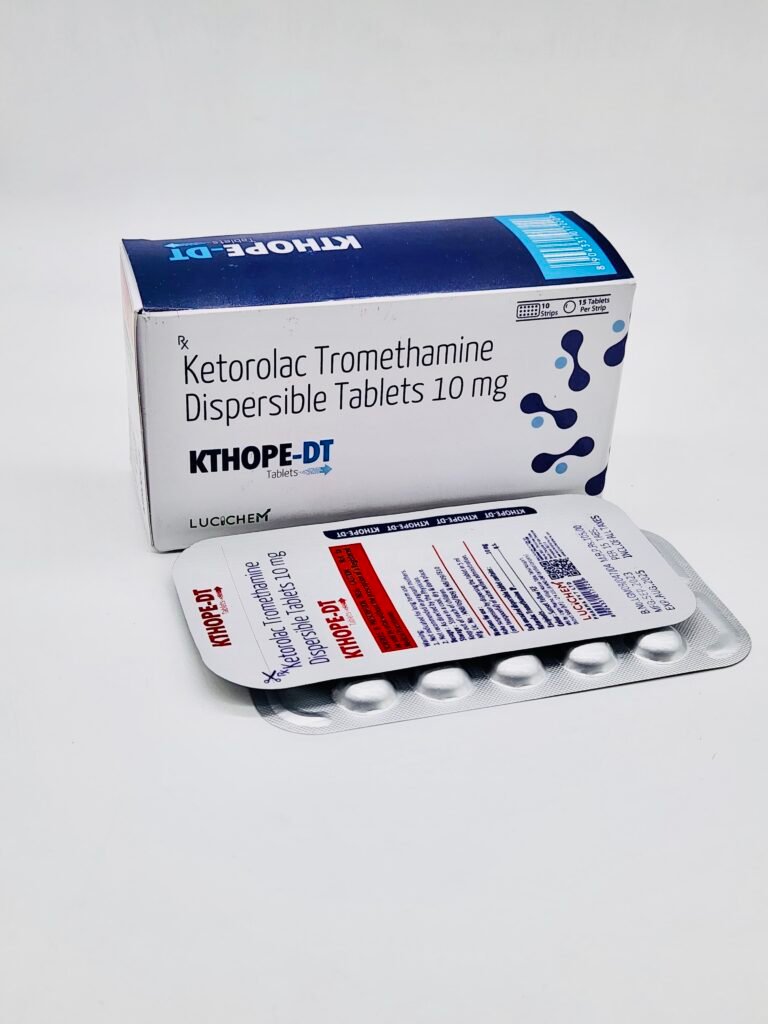 Ketorolac Tromethamine 10mg Dispersible tablets Manufacturer | Supplier ...